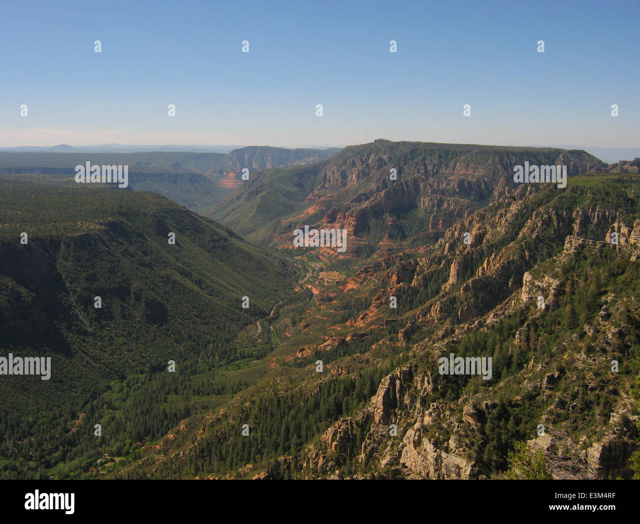 This photograph highlights the scenic beauty of Coconino National ...