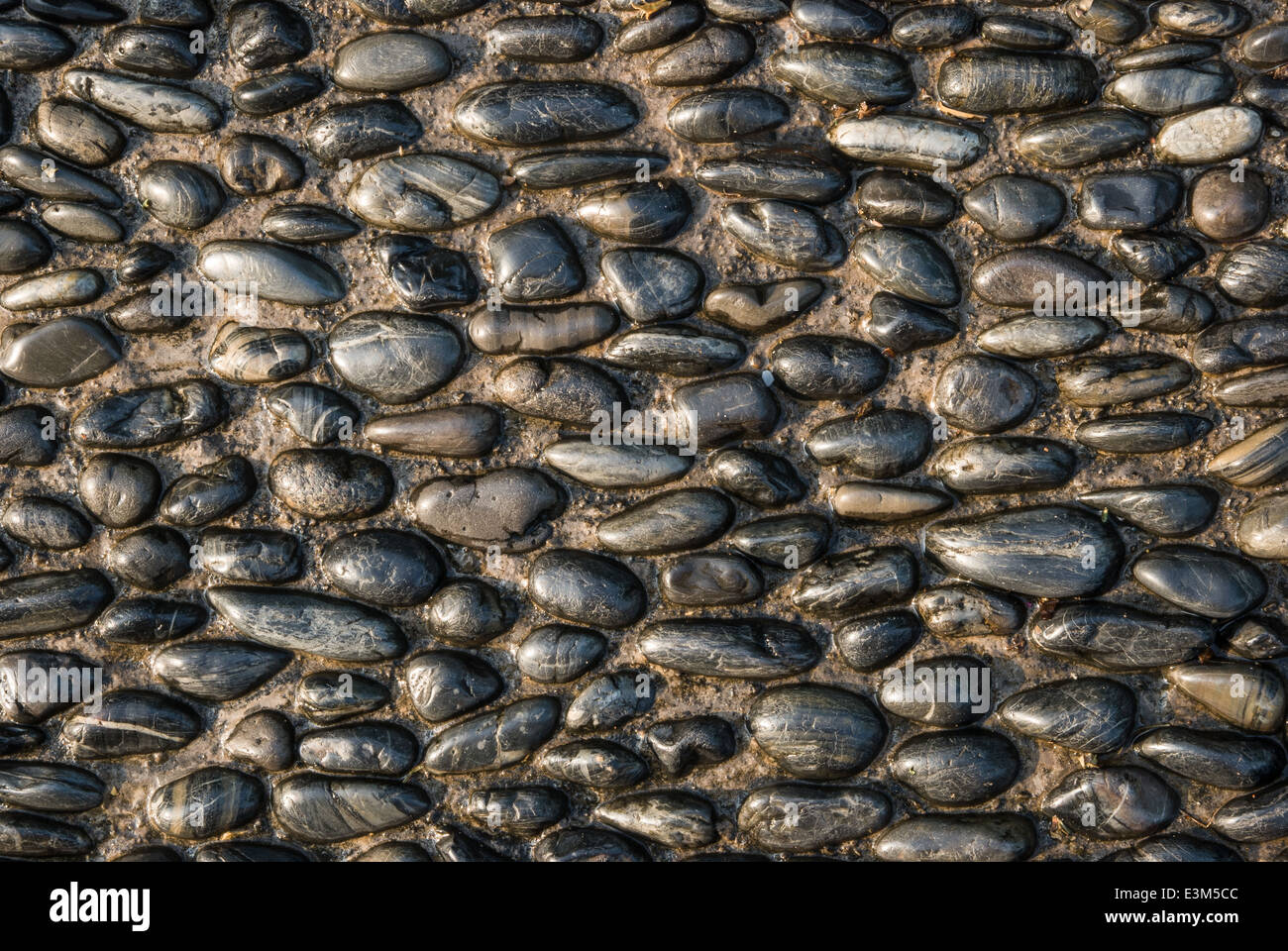 abstract background with pebble stones Stock Photo - Alamy