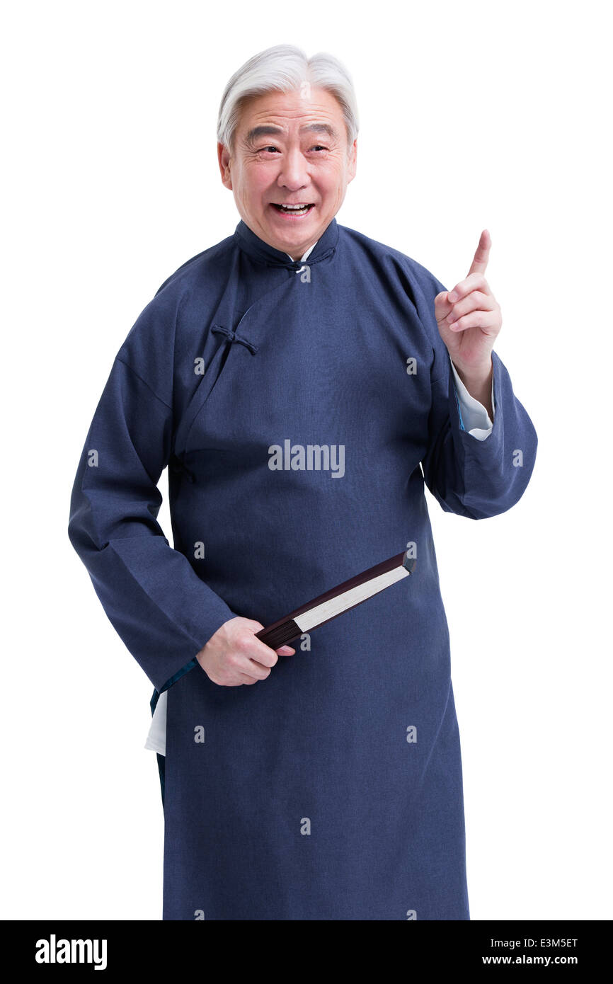 Old man dressing gown hi-res stock photography and images - Alamy