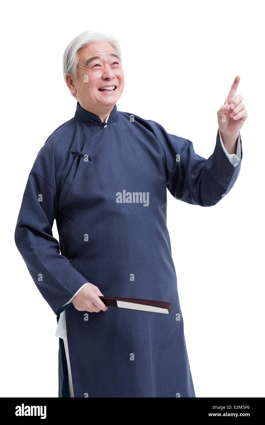 Old man dressing gown hi-res stock photography and images - Alamy