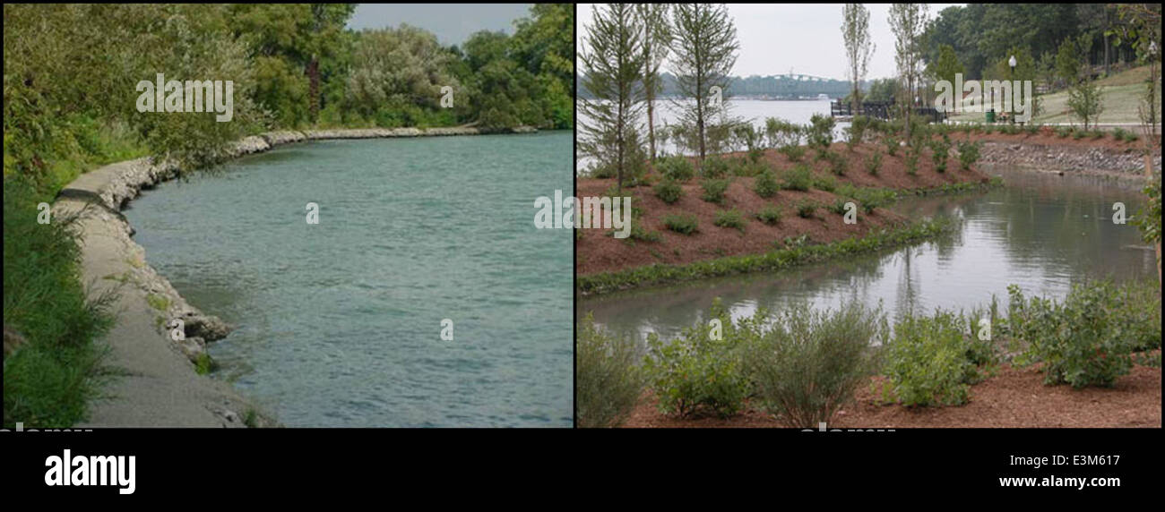 Detroit before after hi-res stock photography and images - Alamy