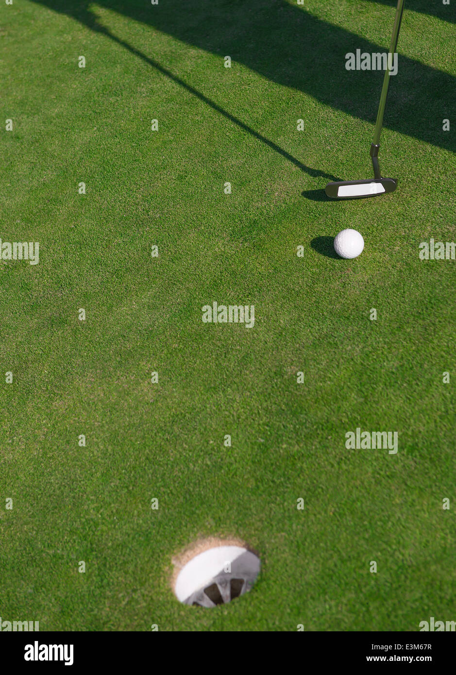 Approaching cleek in glass Stock Photo - Alamy