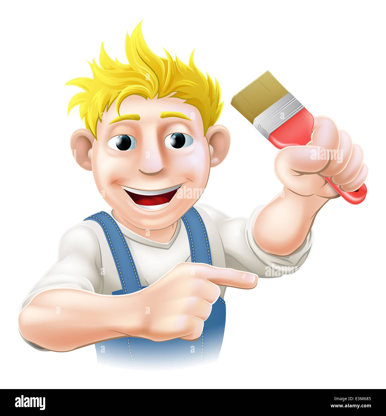 Background artist cartoon hi-res stock photography and images - Alamy