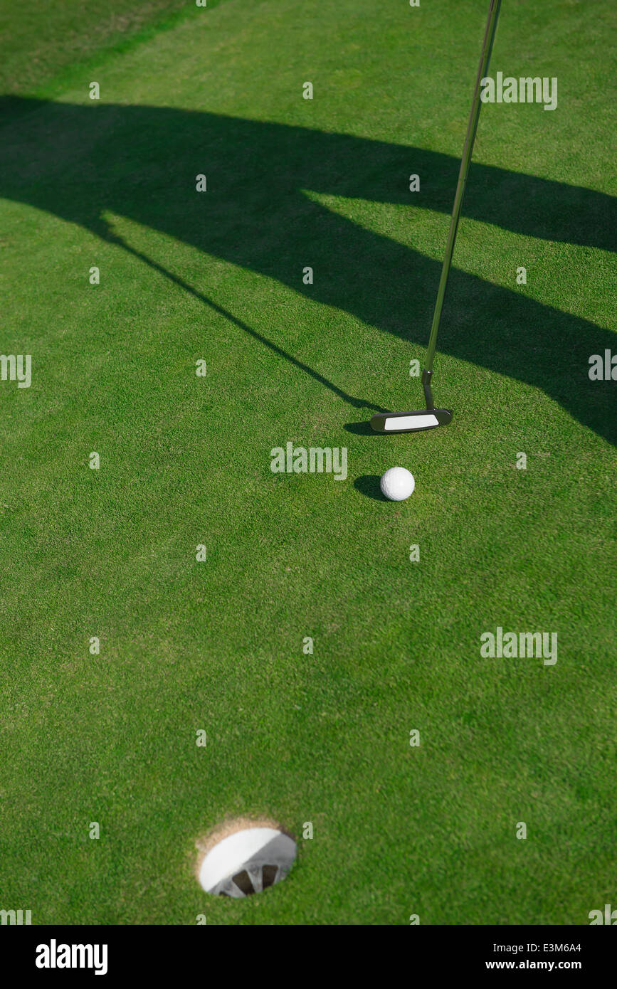 Approaching cleek in glass Stock Photo - Alamy