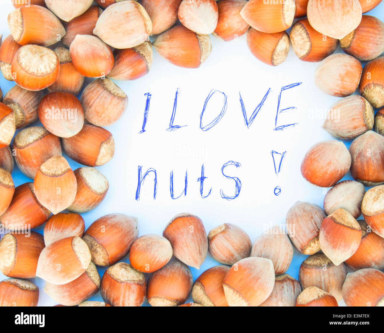 I love nuts Stock Photo - Alamy
