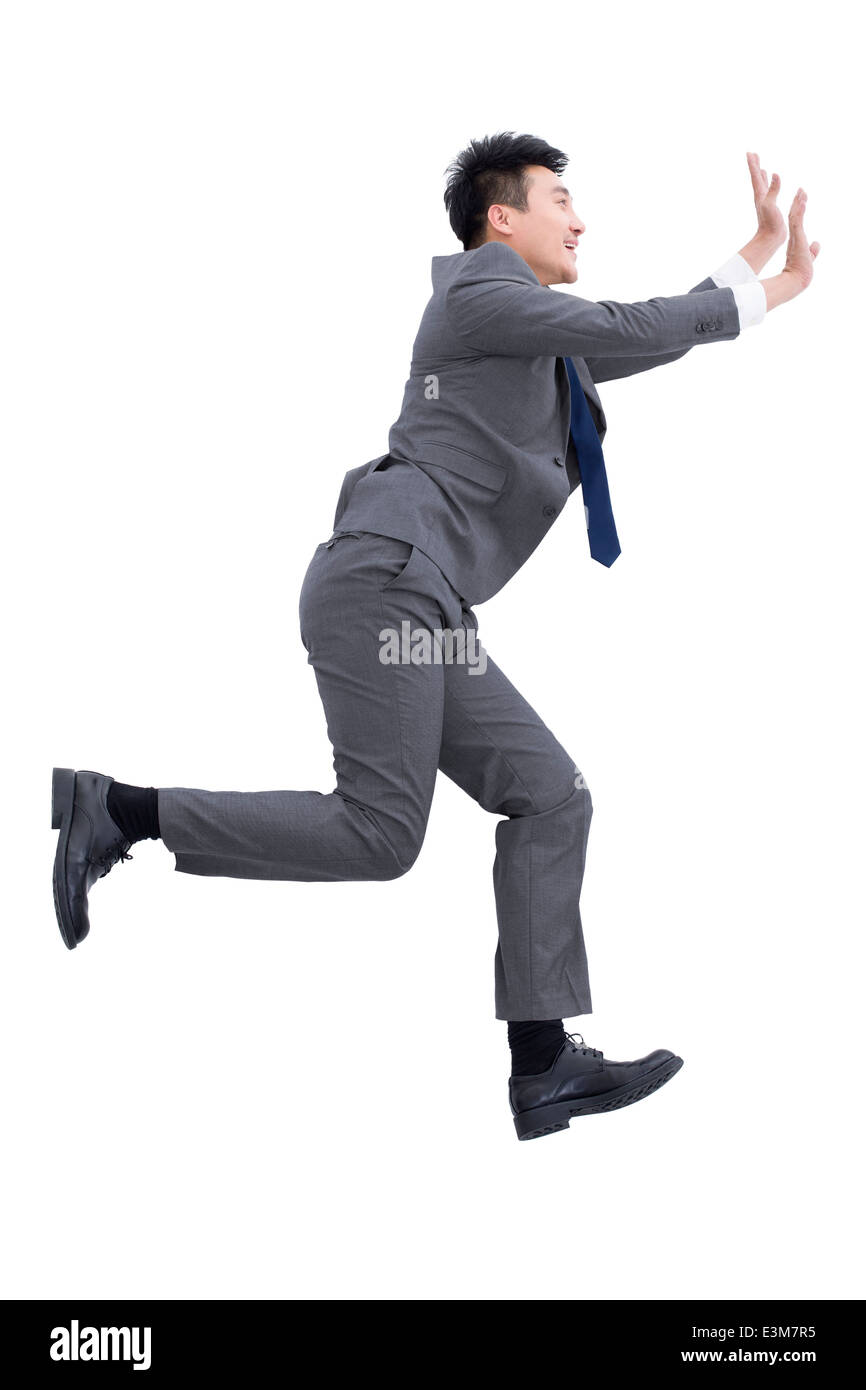 Pushing Away Cut Out Stock Images & Pictures - Alamy