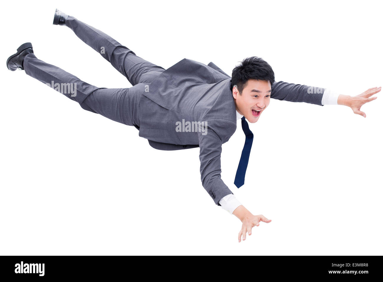 Flying people falling man Cut Out Stock Images & Pictures - Alamy