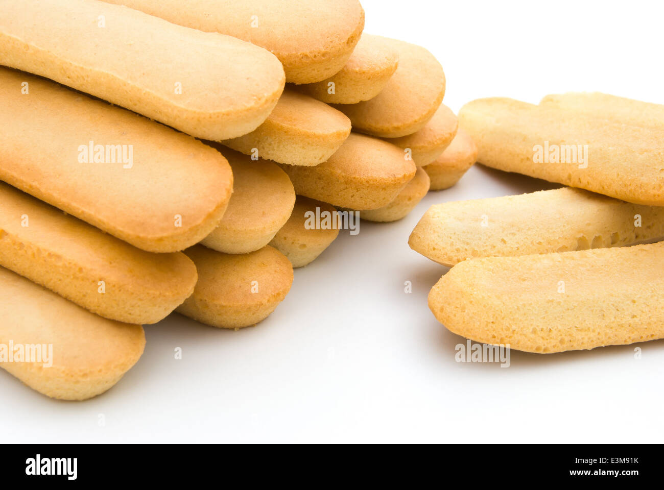 biscuit sticks stack up Stock Photo - Alamy