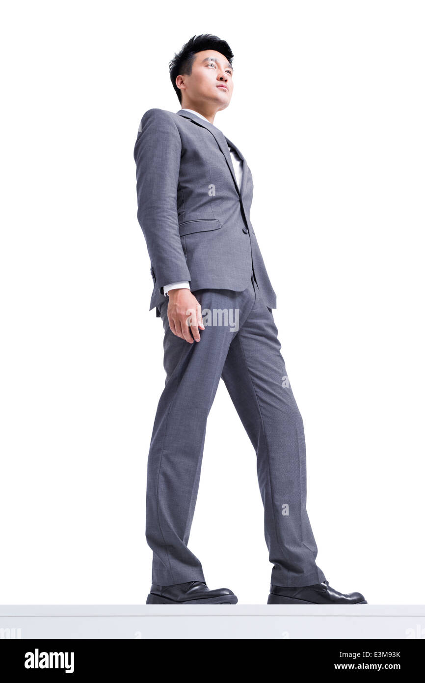 Side view serious confident intelligence hi-res stock photography and ...