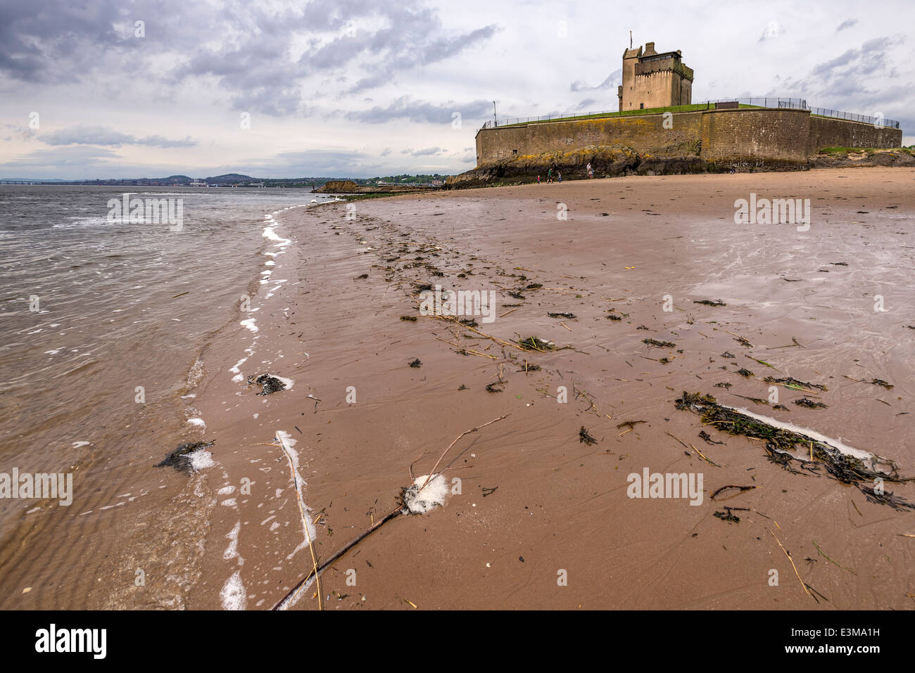 Broughty Ferry Castle Tayside Scotland a 15th century coastal fort ...