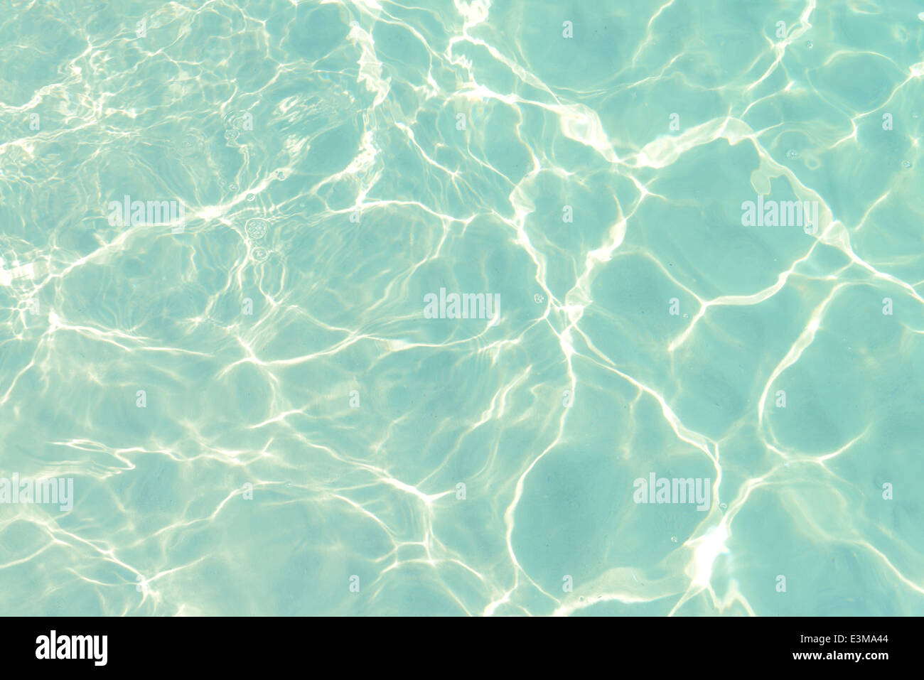 Reflections on a surface of a water in the sea Stock Photo - Alamy