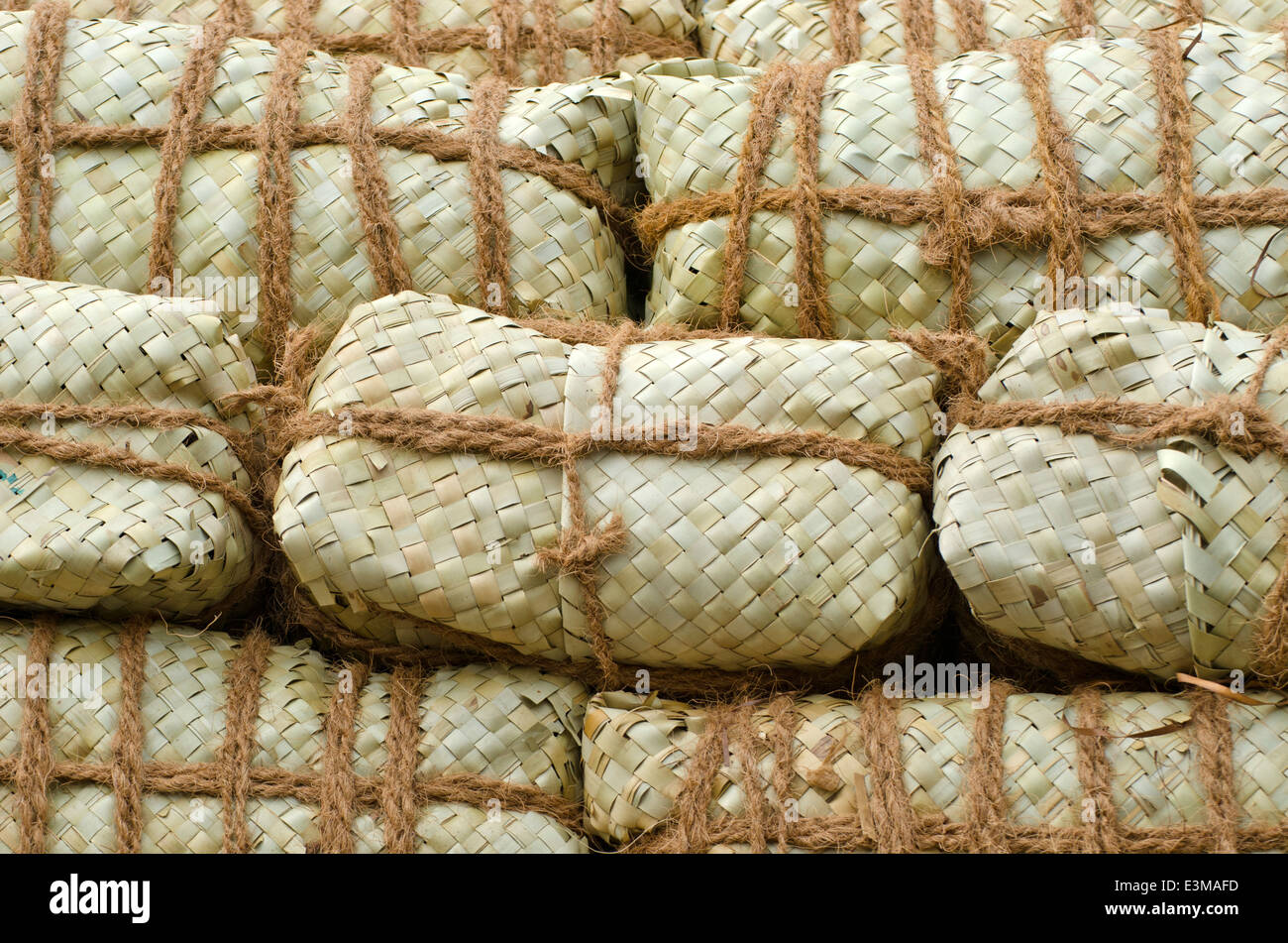 package stack in asia street Stock Photo - Alamy
