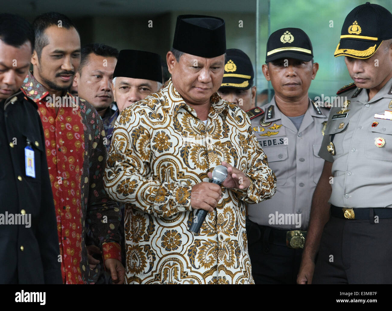 South Jakarta, Jakarta, Indonesia. 25th June, 2014. Presidential ...