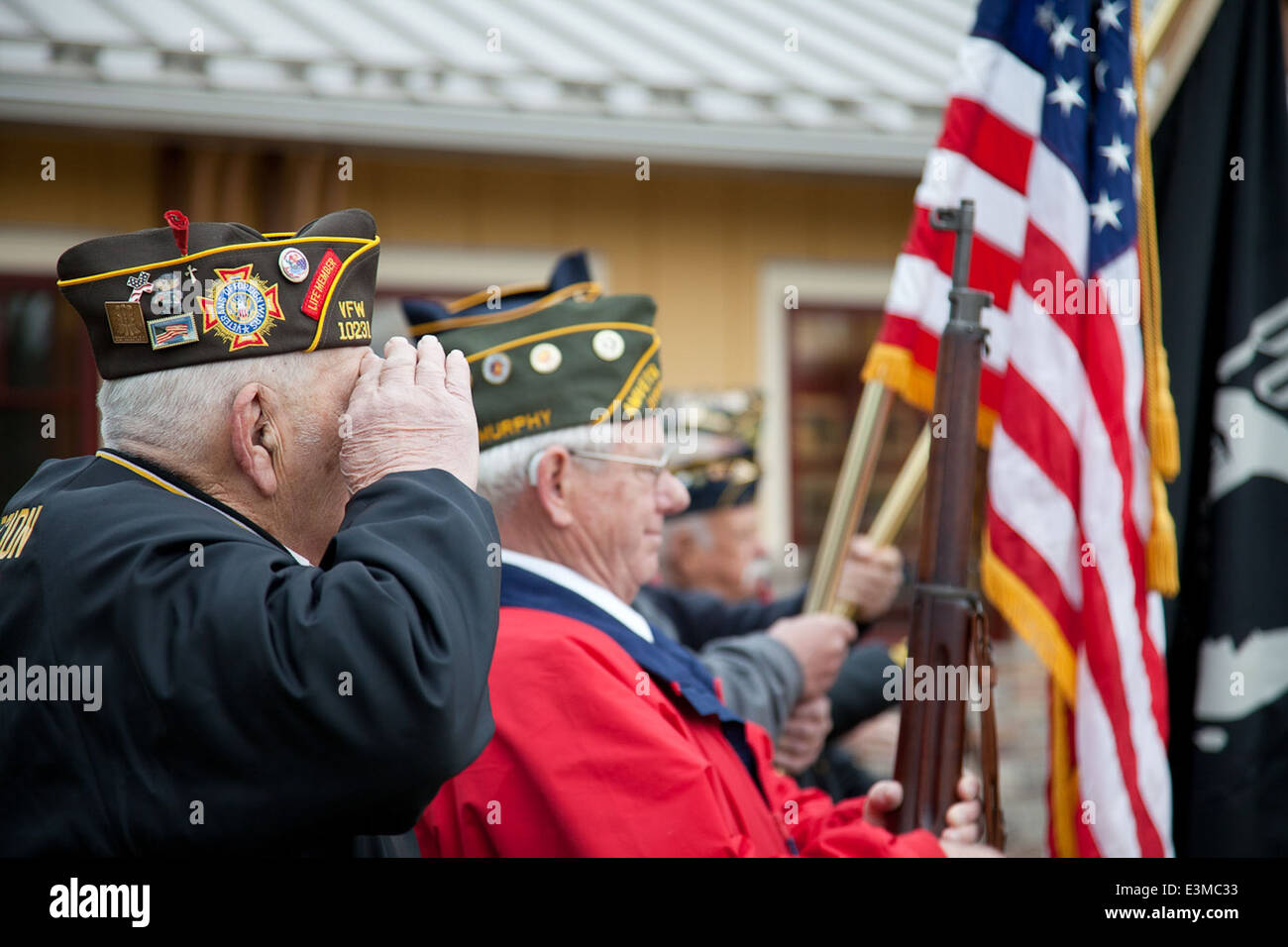 The Honor Guard performs ceremonial duties, often at memorial events ...