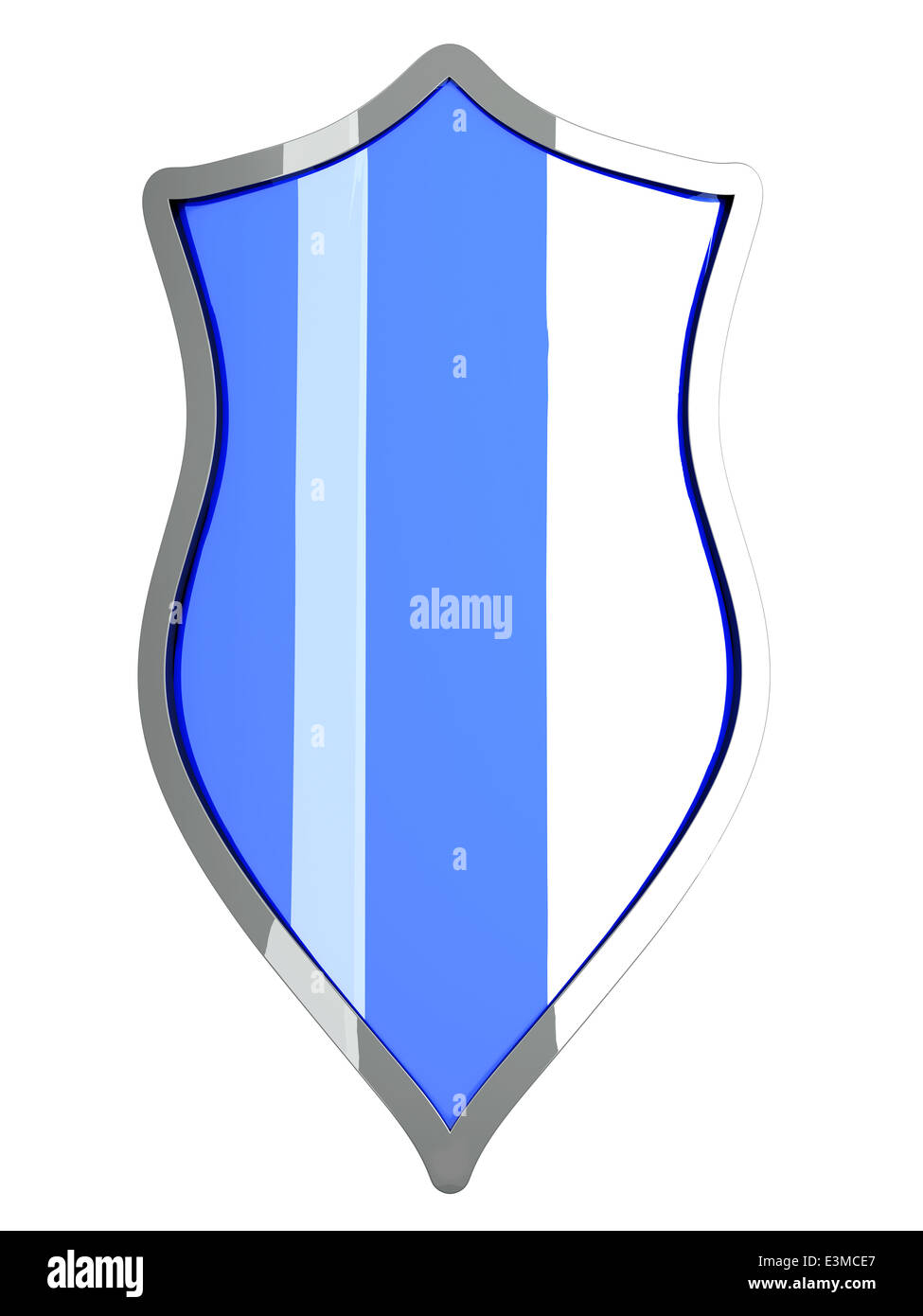 Three Shields for protection Stock Photo - Alamy