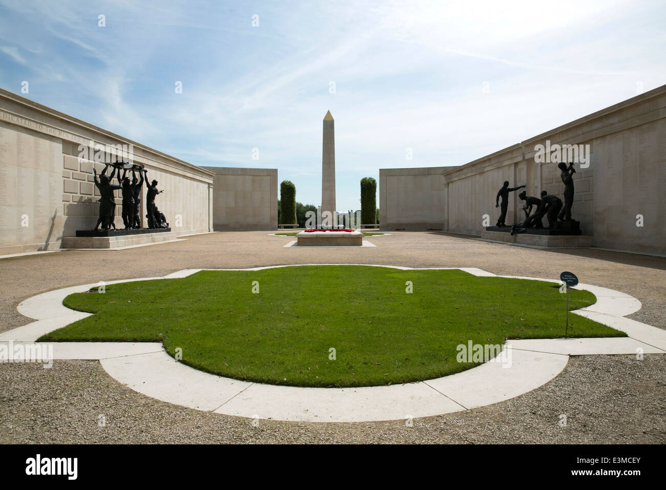 The Central concourse at The National Memorial Arboretum, Alrewas ...
