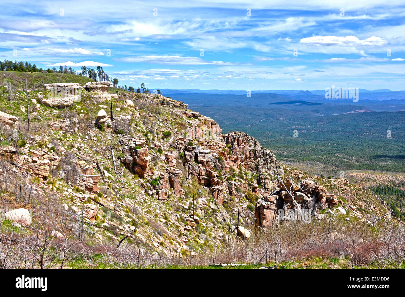 Mogollon rim arizona road hi-res stock photography and images - Alamy