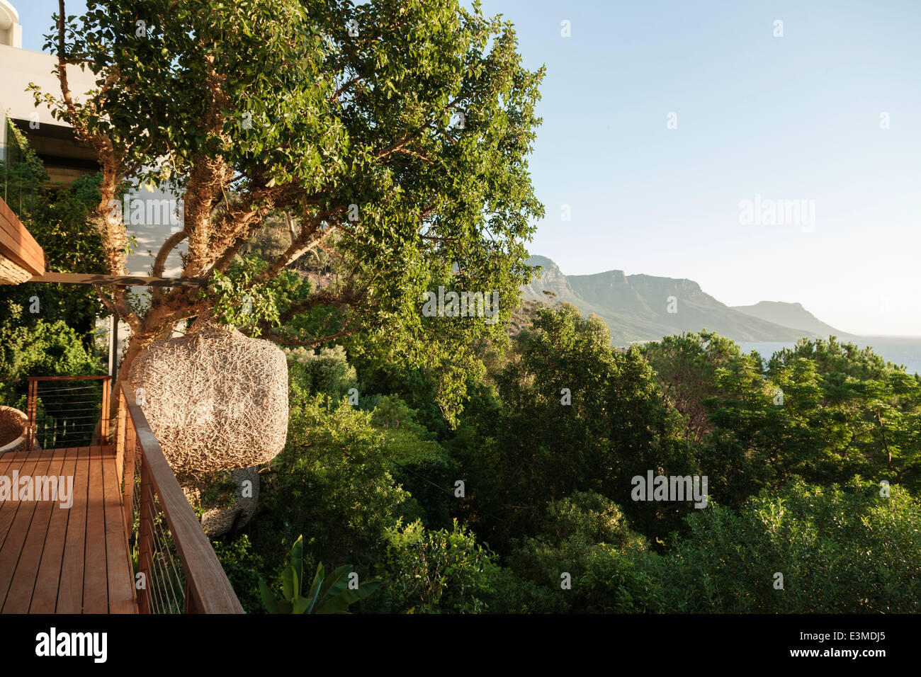 House Balcony View Tree High Resolution Stock Photography and Images ...