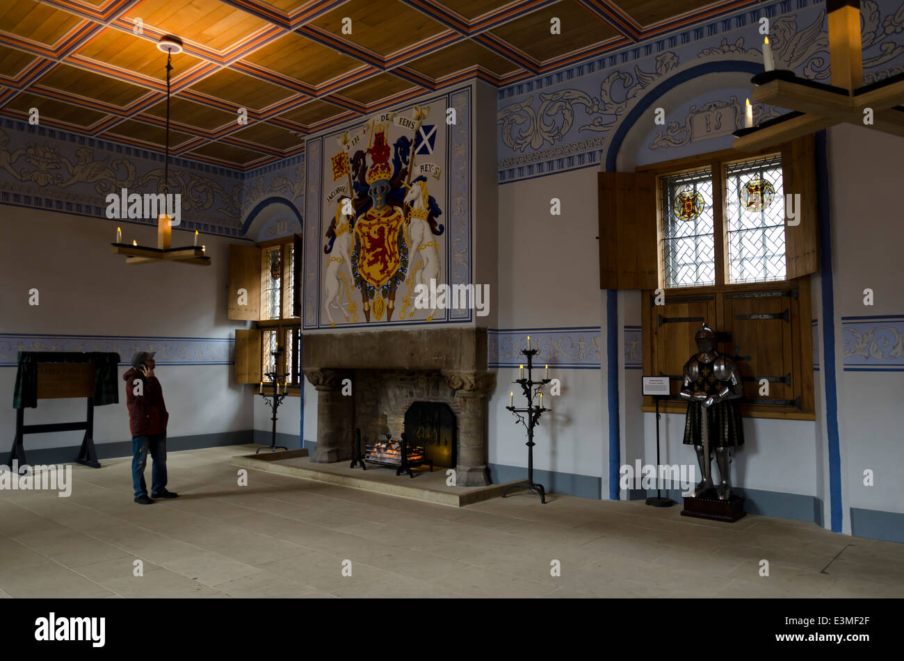 Stirling castle inside hi-res stock photography and images - Alamy