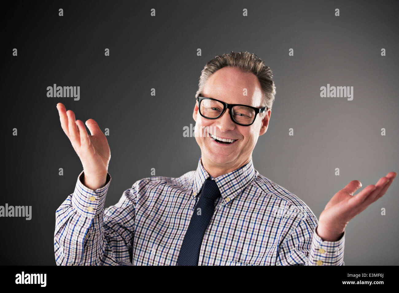 Portrait man gesturing hi-res stock photography and images - Alamy