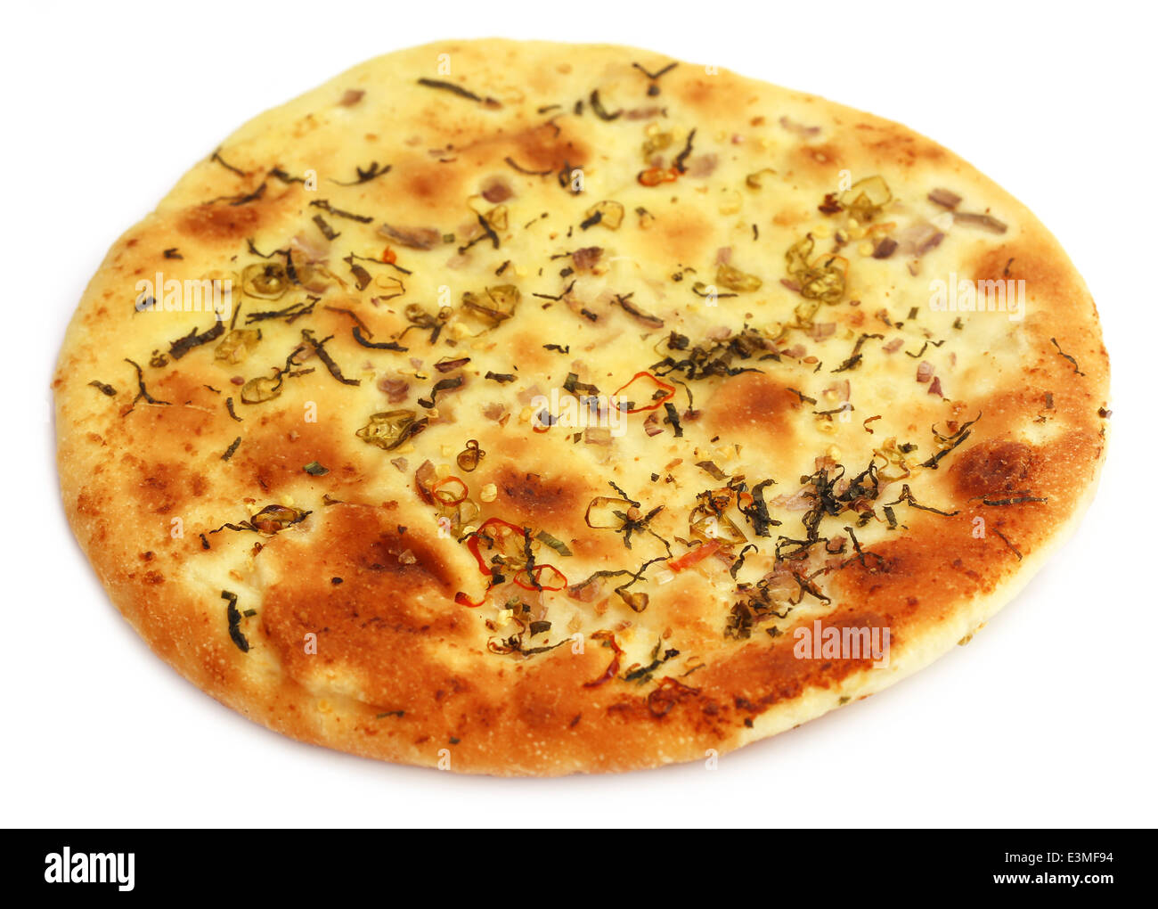 Onion garlic naan Cut Out Stock Images & Pictures - Alamy