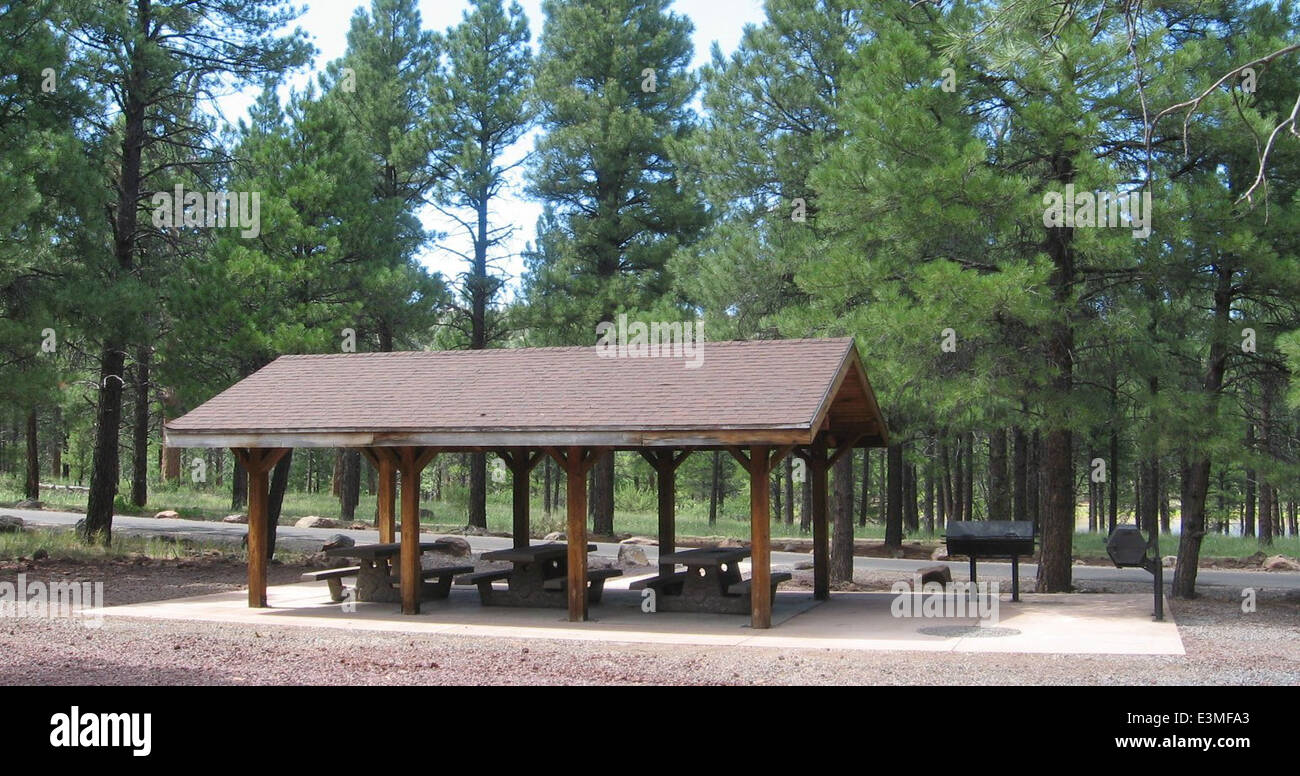 Kaibab Lake Campground, situated in the Williams Ranger District of Kaibab National Forest ...