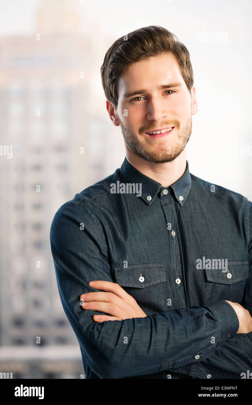 Portrait positive person arm hi-res stock photography and images - Alamy