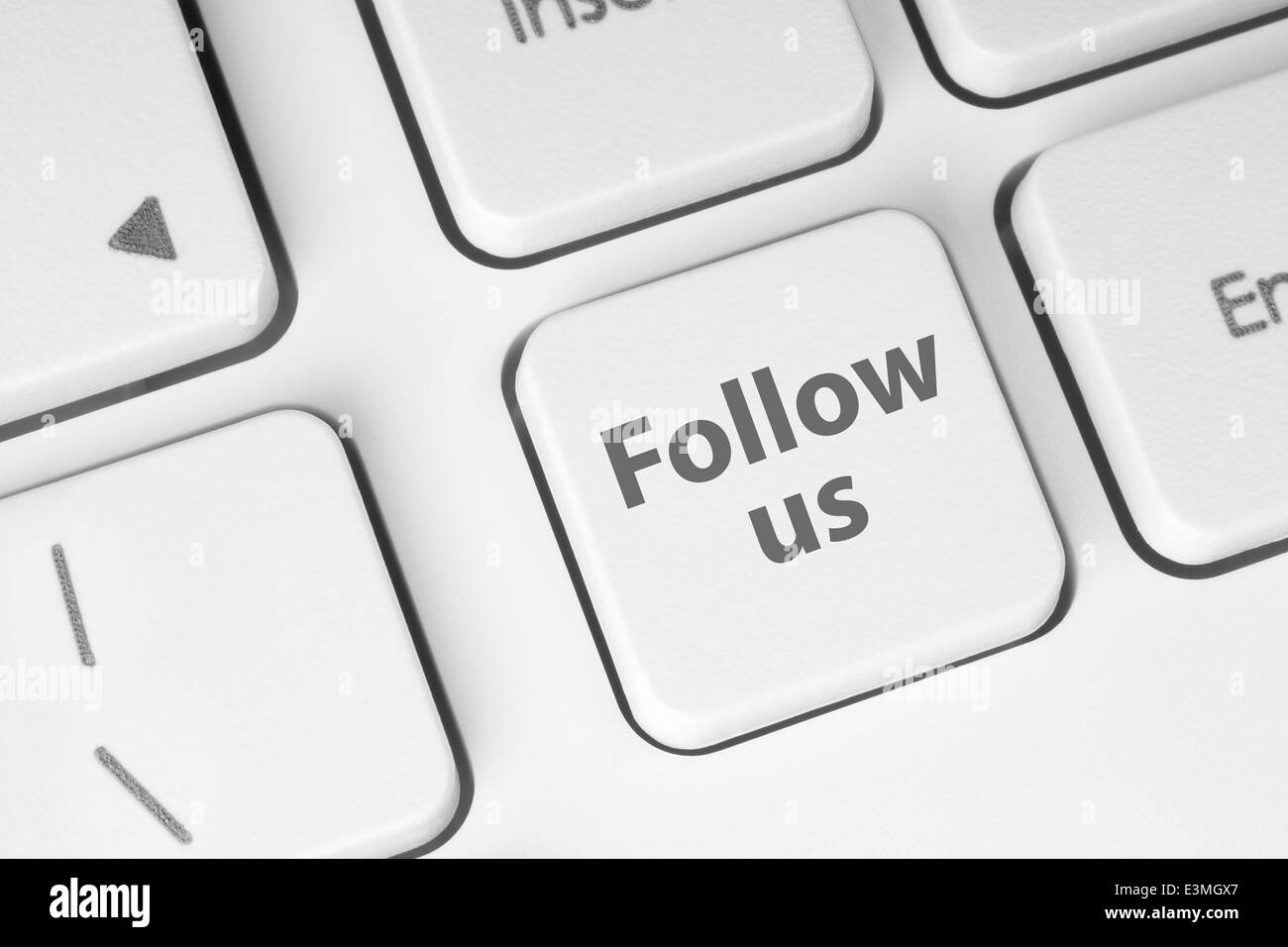 Like button on white Black and White Stock Photos & Images - Alamy