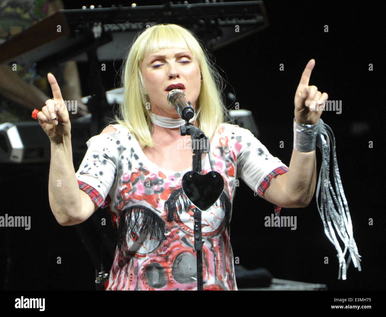 Berlin, Germany. 23rd June, 2014. US singer and actress Debbie Harry ...