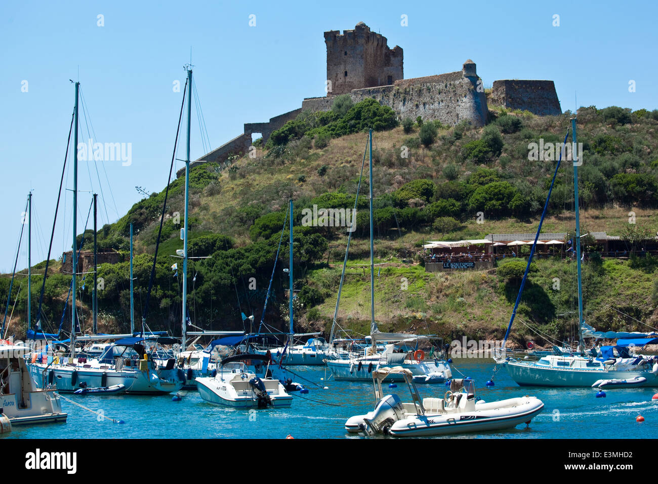 Girolata village hi-res stock photography and images - Alamy
