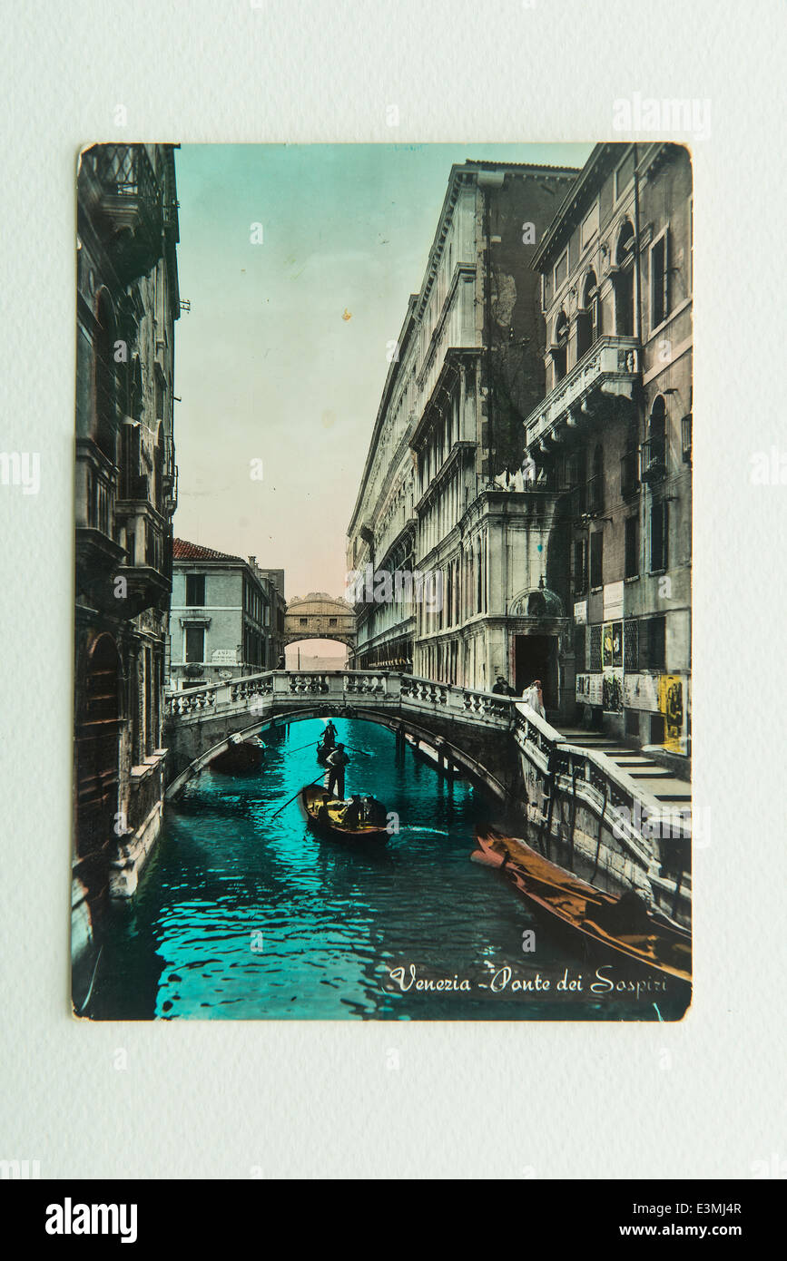 Venice post card hi-res stock photography and images - Alamy