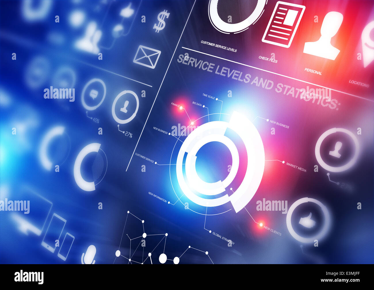 Statistics Business Background Stock Photo - Alamy