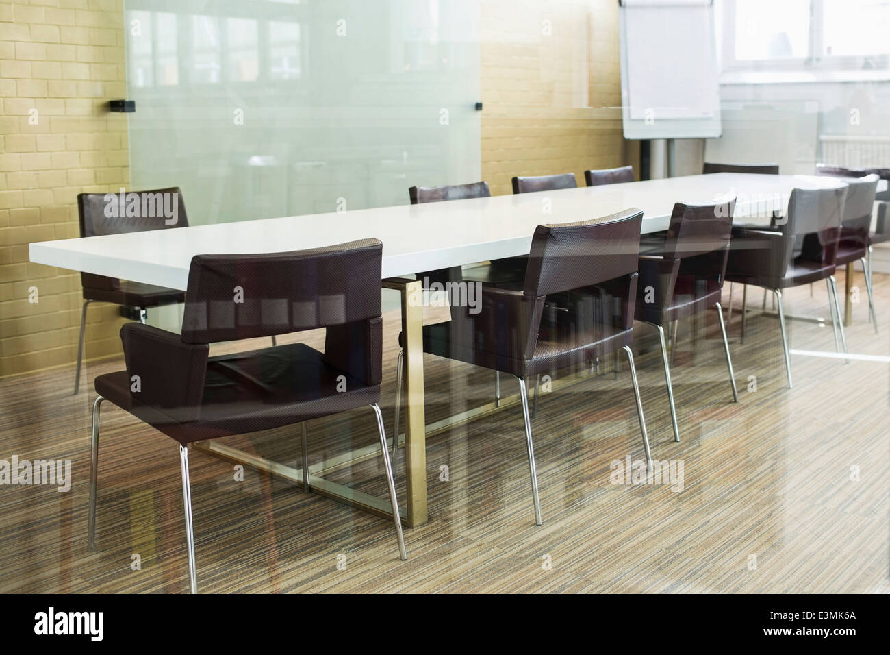 Empty office conference room Stock Photo - Alamy