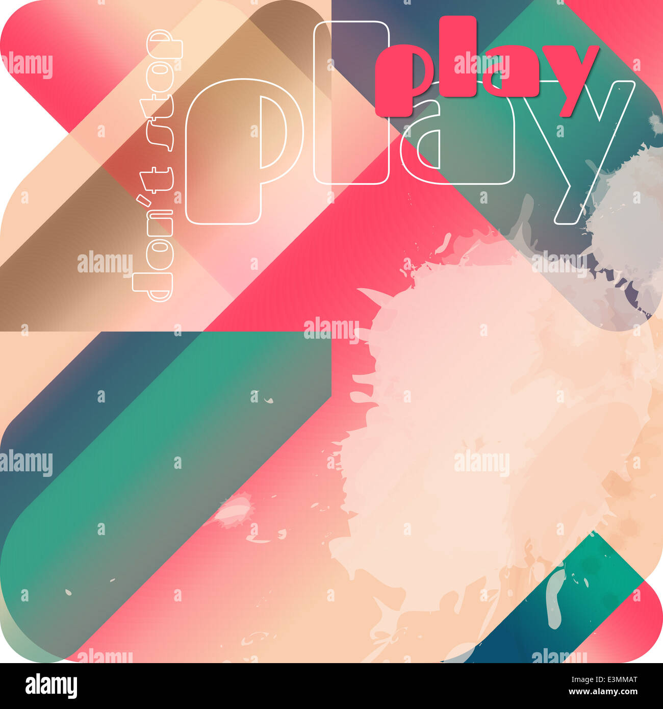 modern poster background with colorful geometric structure Stock Photo ...