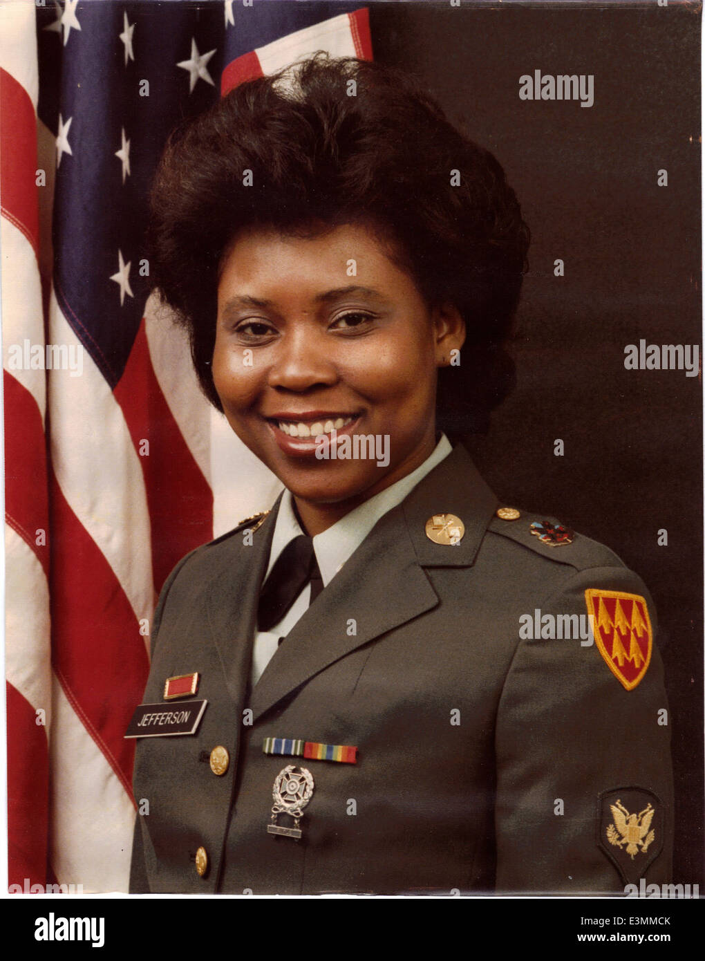 Denise Jefferson, a veteran of the U.S. Air Force, Army, and Marine ...