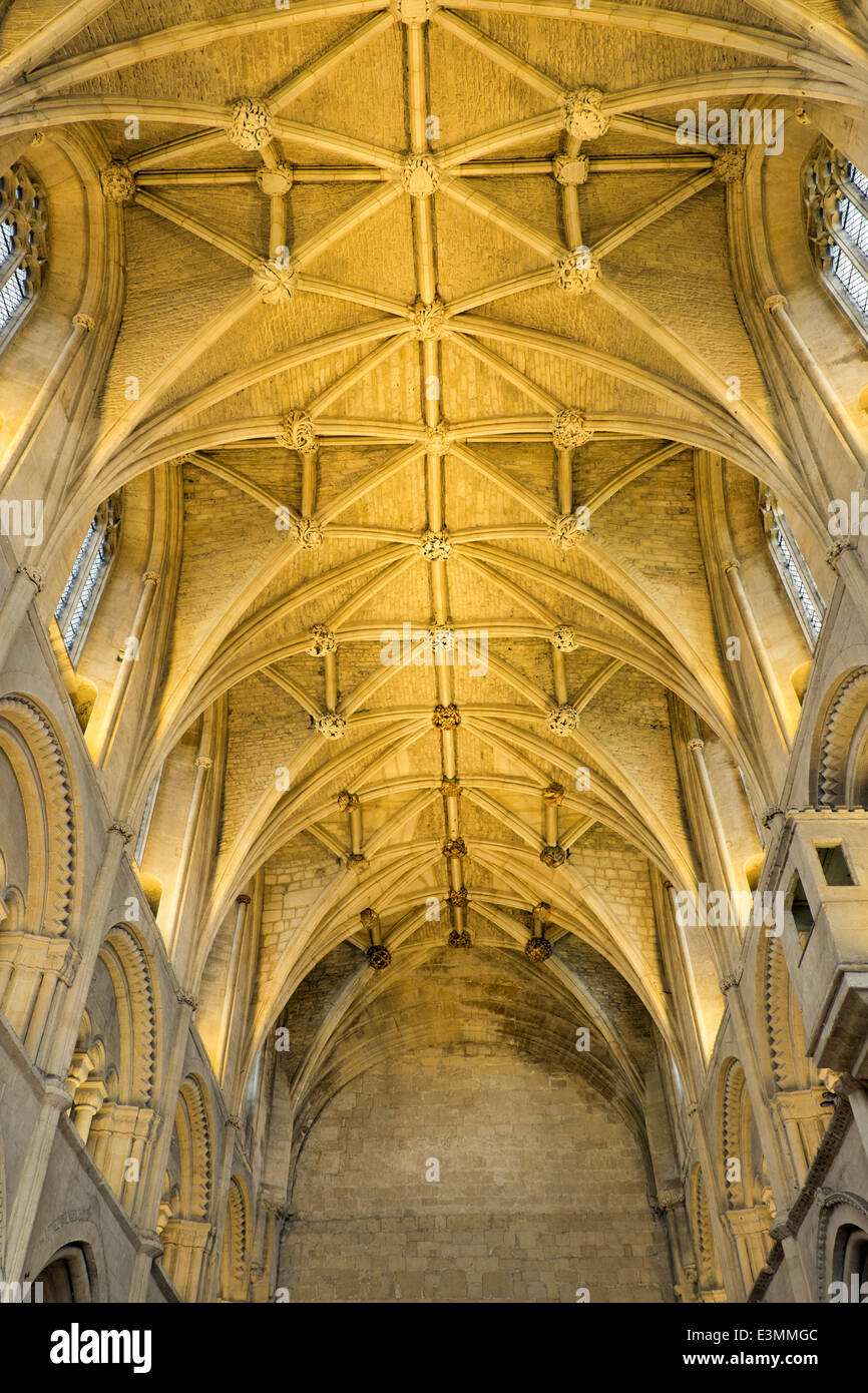 Interior malmesbury abbey malmesbury wiltshire hi-res stock photography ...