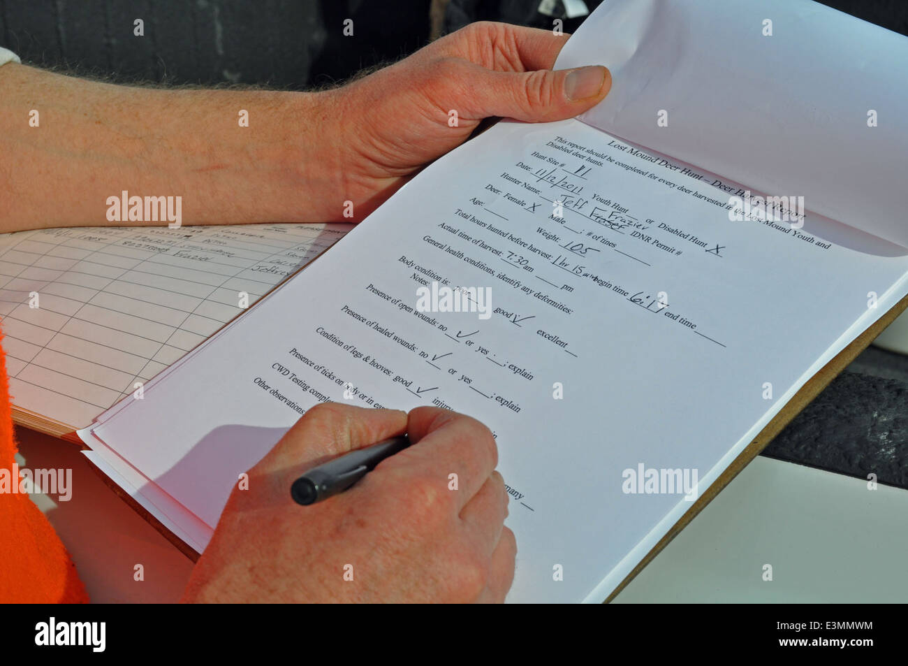 The CWD datasheet records collected information related to Chronic ...