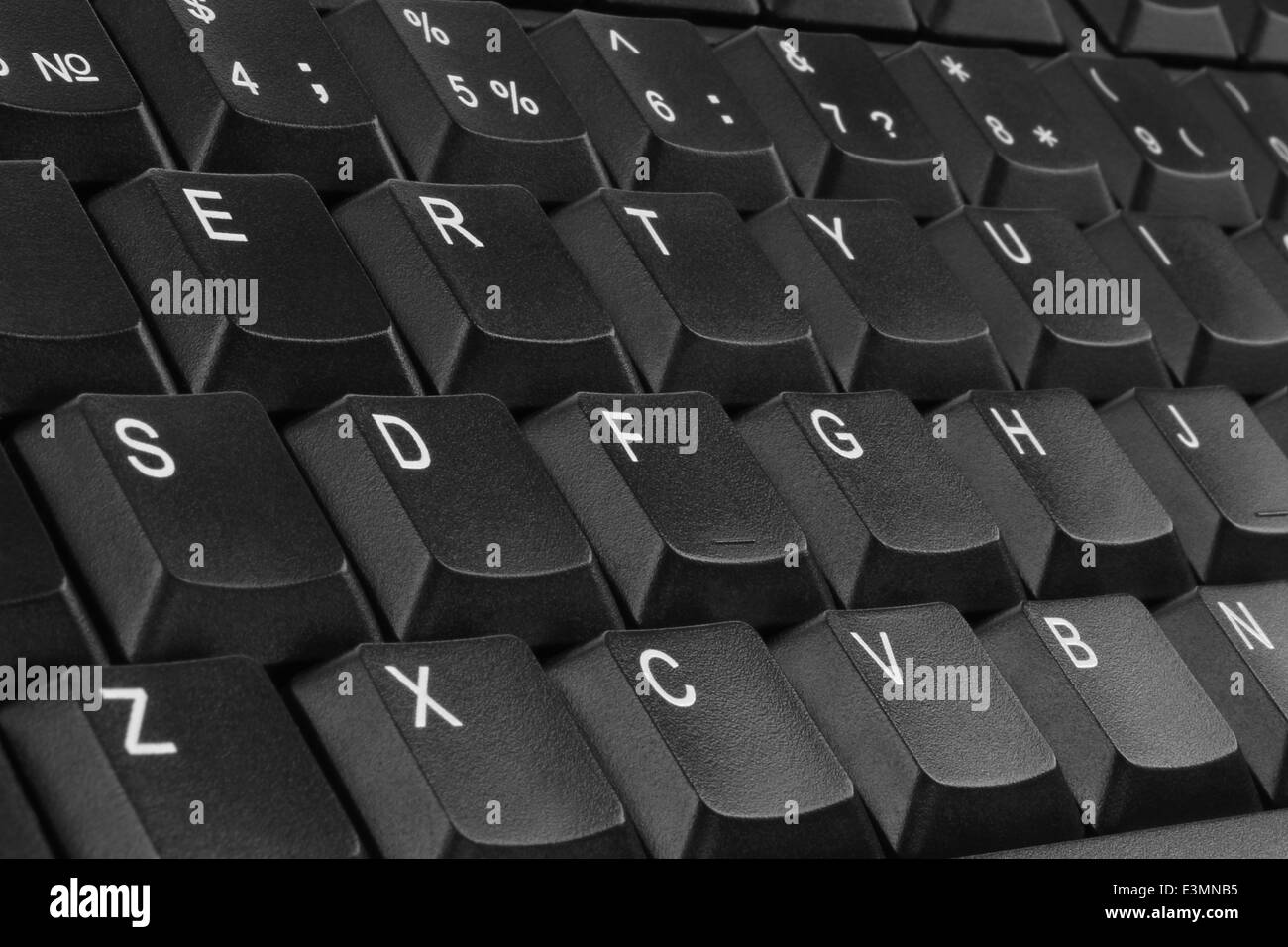 Black keyboard keys background Stock Photo - Alamy