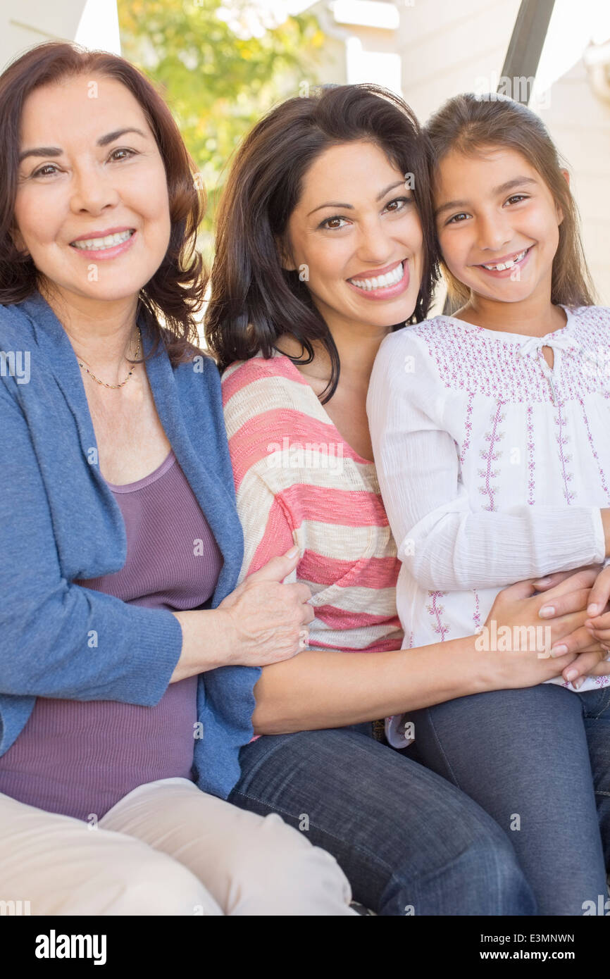 Portrait of smiling multi-generation women Stock Photo - Alamy Portrait of smiling multi-generation women Stock Photo - Alamy