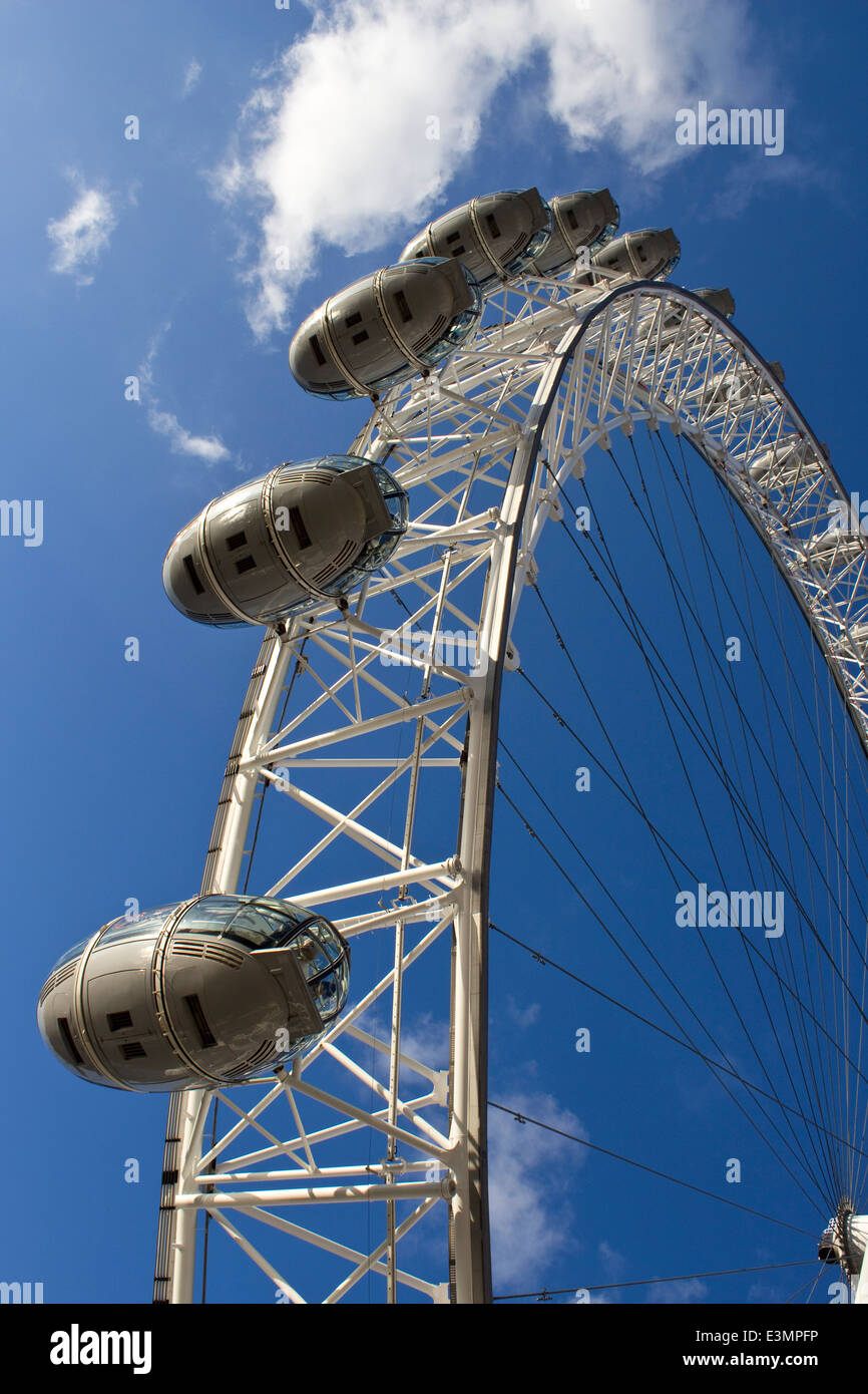 London Eye, London, England Stock Photo - Alamy