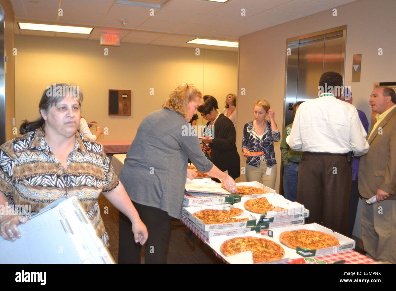 Office Pizza Party