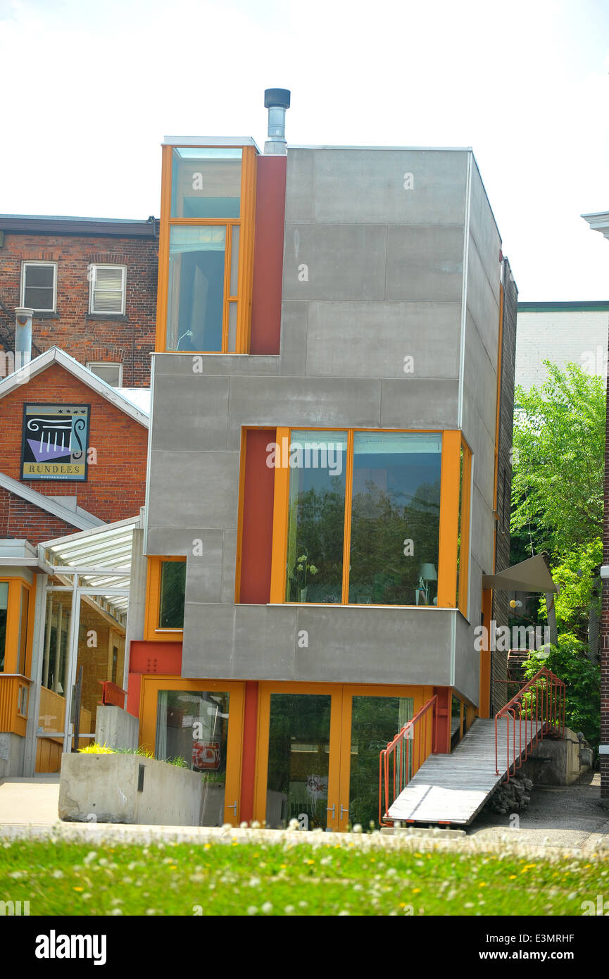 A modern square building in Stratford, Ontario Stock Photo - Alamy