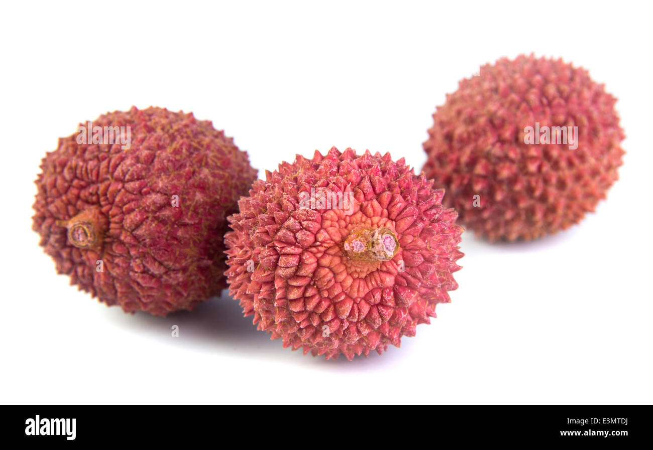 Lichees Cut Out Stock Images & Pictures - Alamy