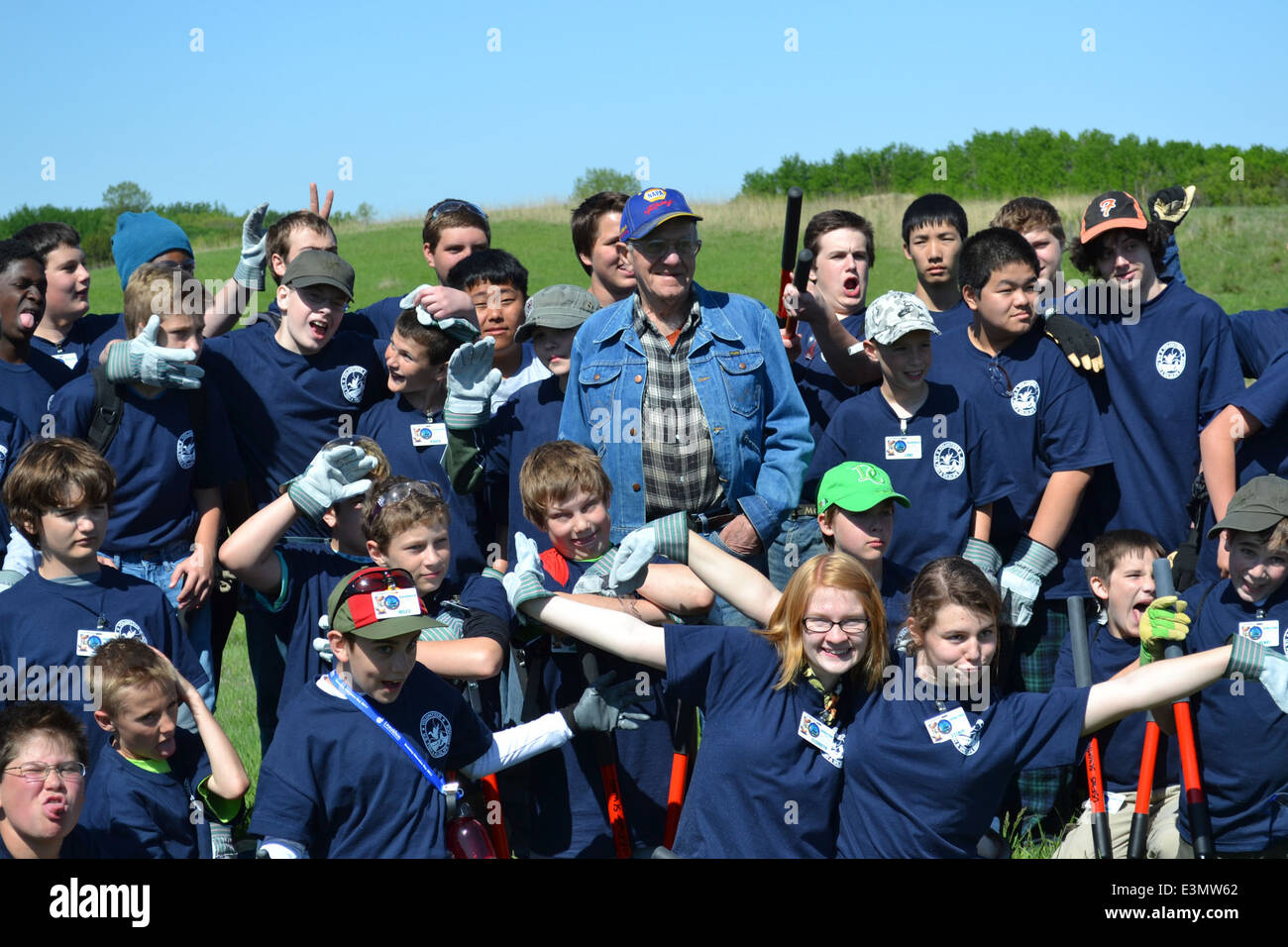Boy Scouts engage in invasive species management and restoration ...