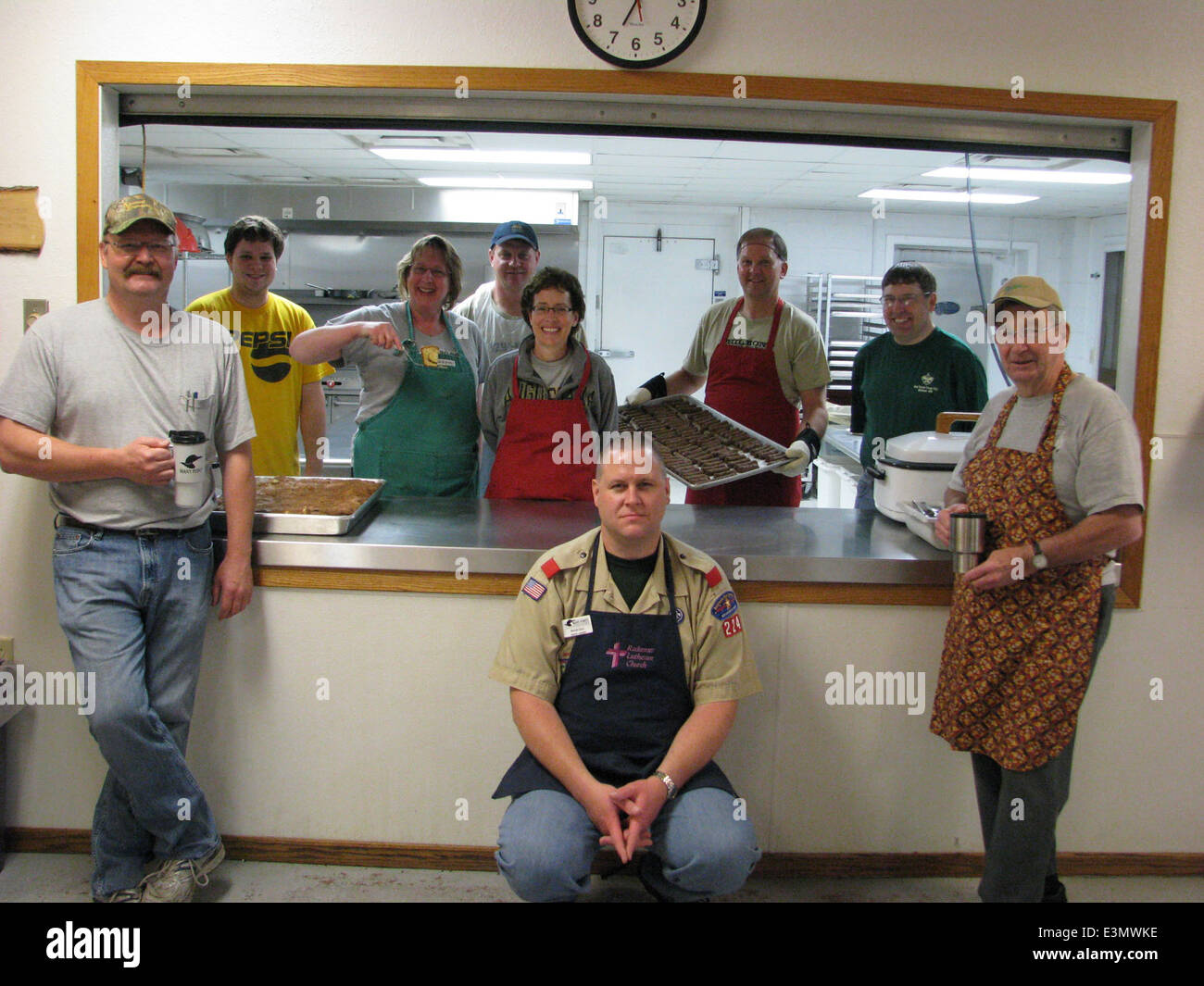 Support staff at the Boy Scouts contribute to the restoration of ...