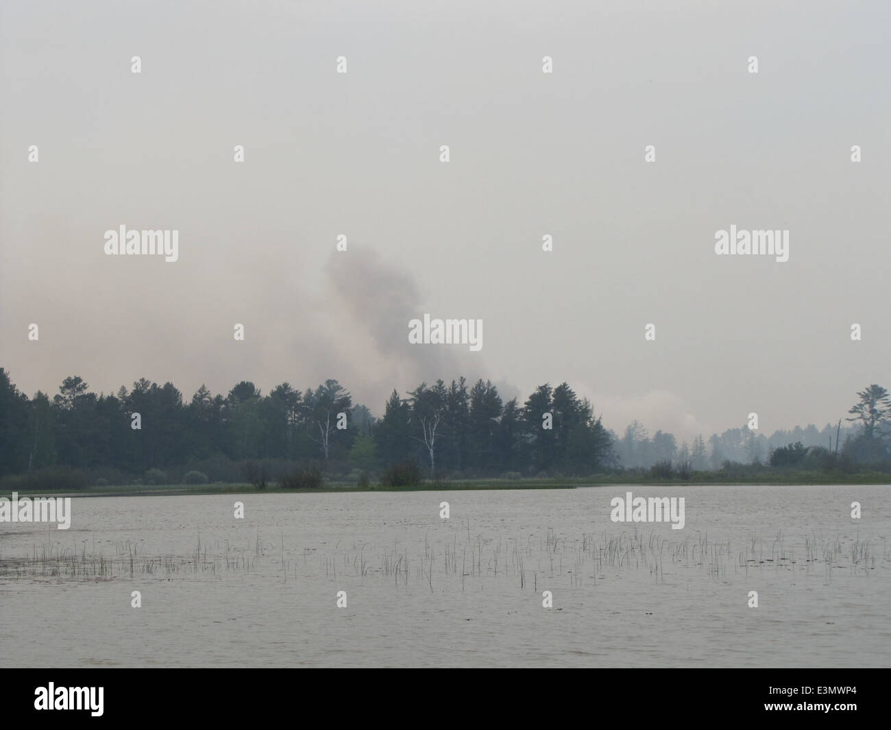 Smoke on the Water Stock Photo - Alamy