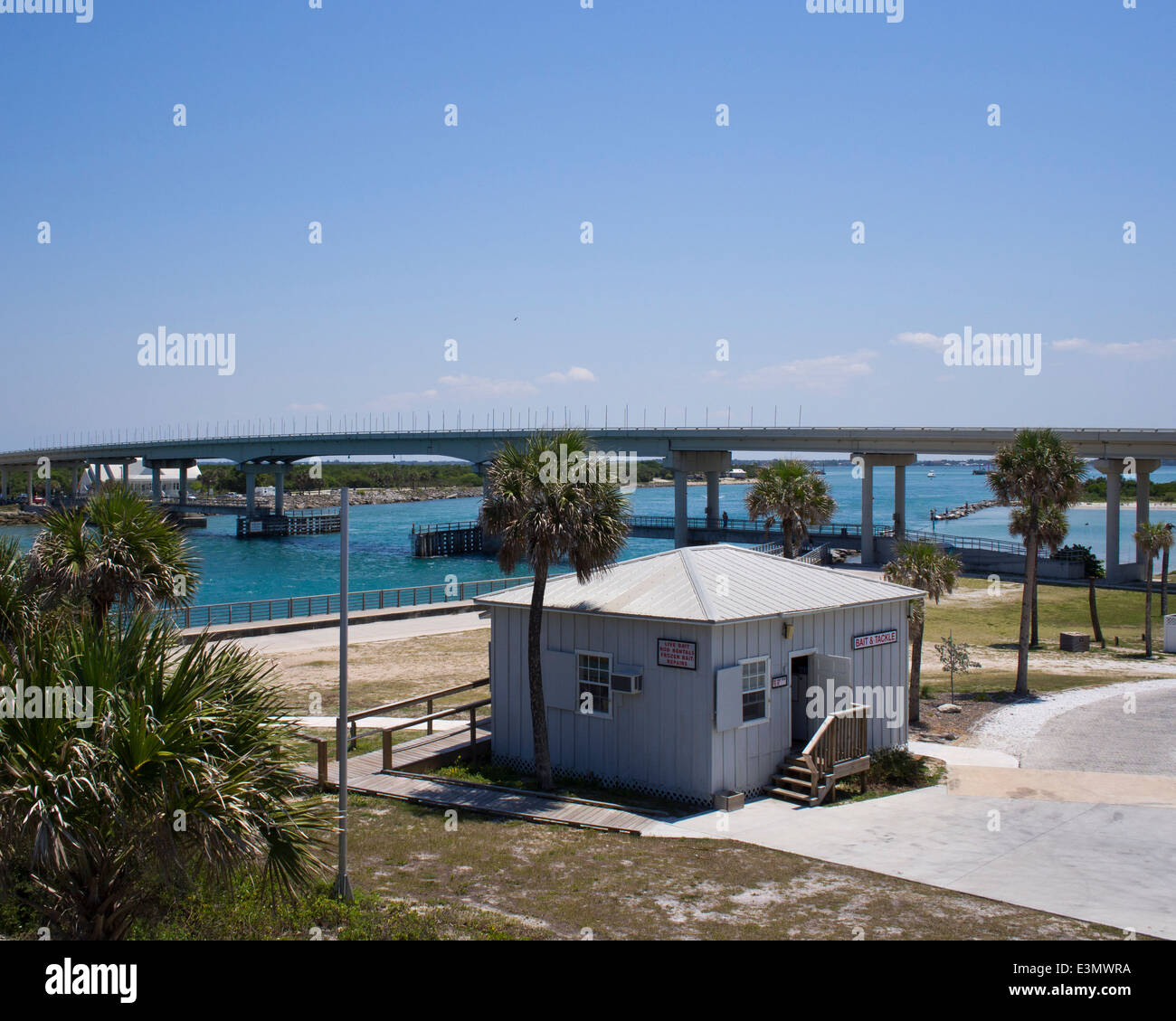 Sebastian Inlet State Park on the East Coast of Florida USA Stock Photo ...