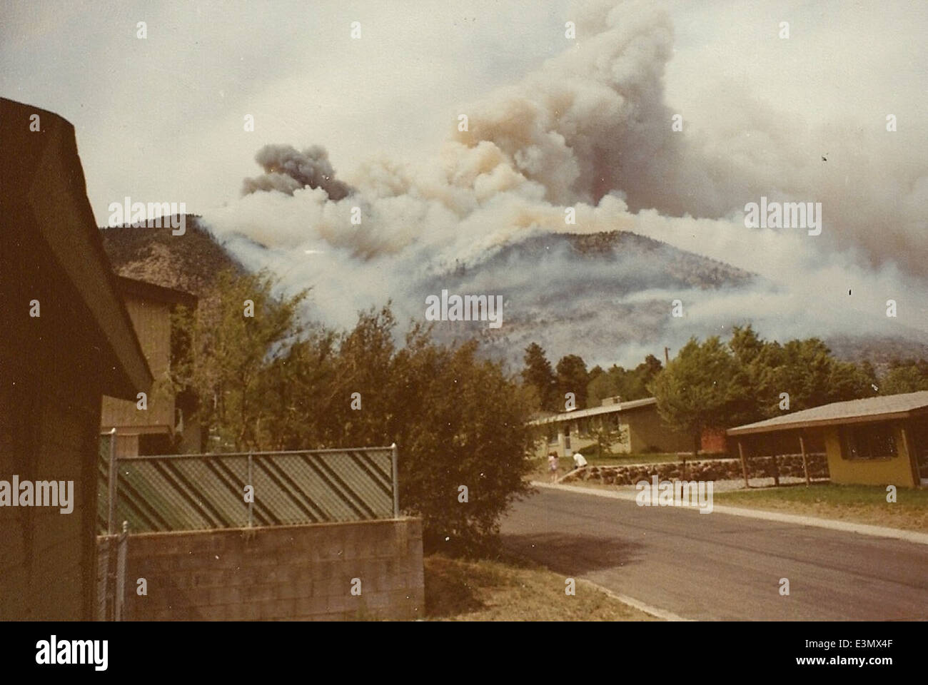 The Radio Fire of 1977, which occurred in a forested area, caused ...