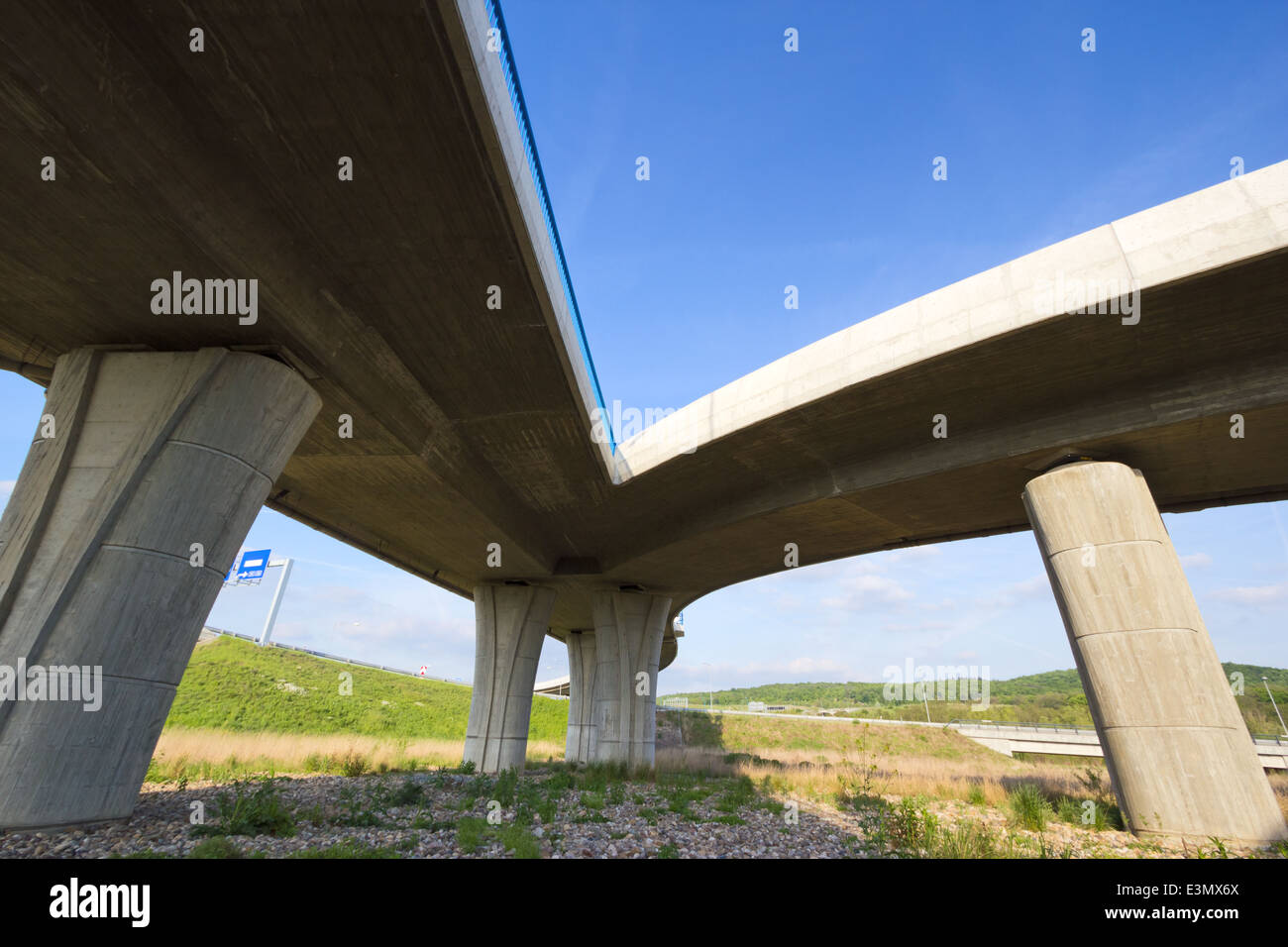 Interchange Bridge Direction High Resolution Stock Photography and ...