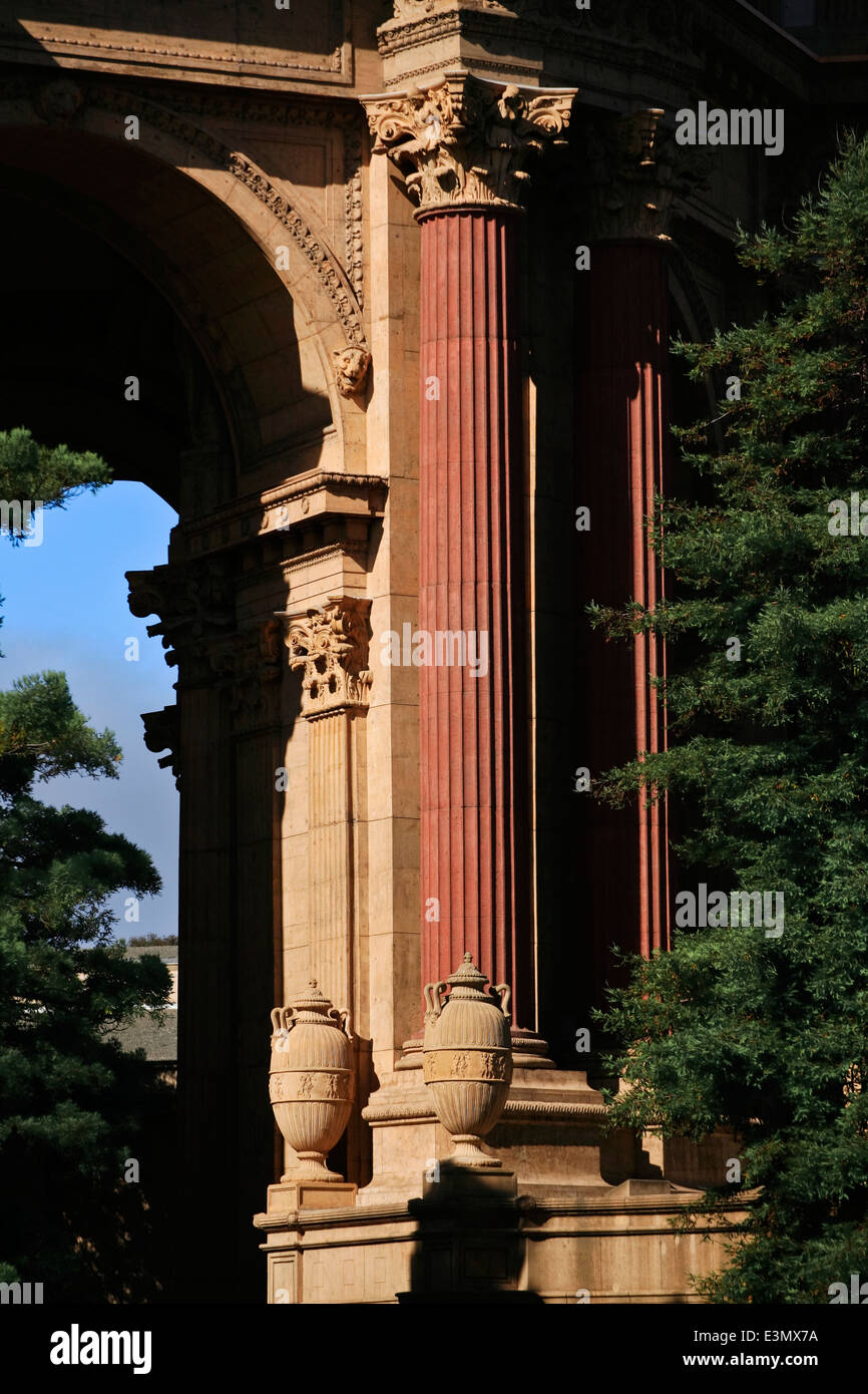 Roman style columns adorn the PALACE OF FINE ARTS THEATRE - SAN ...